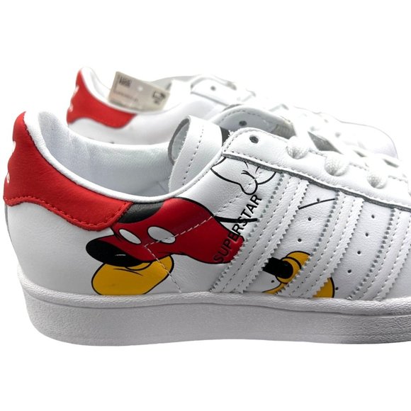adidas | Shoes | Mickey Mouse Superstar Adidas Sneakers Size 55 Collab ...